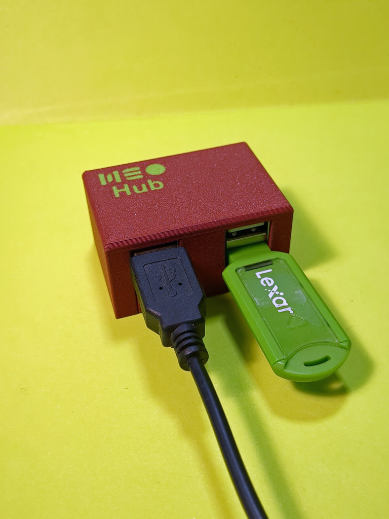 Case for the USB-NeoHub by Olimex by Coat | Download free STL model ...