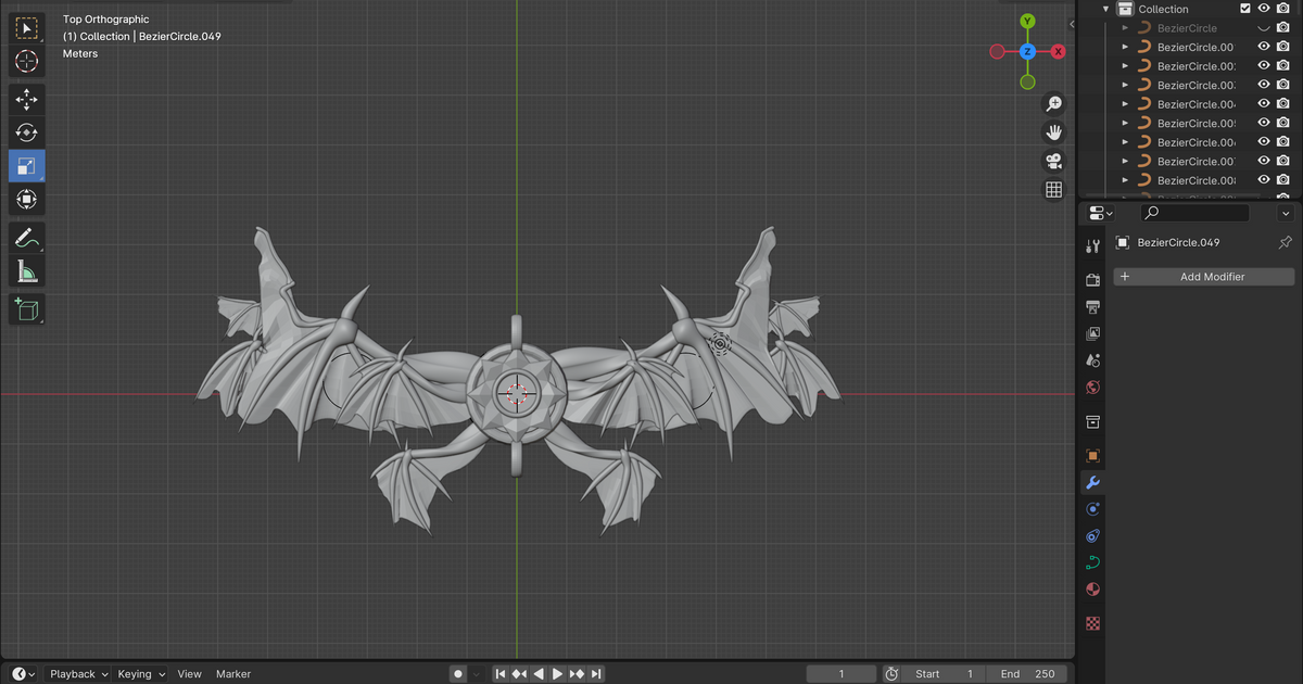 Obey Me! Lord Diavolo chest piece and necklace medallions by Variety ...