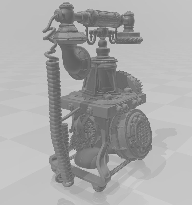 Old Time Phone V2 by Andrey Orlov | Download free STL model ...
