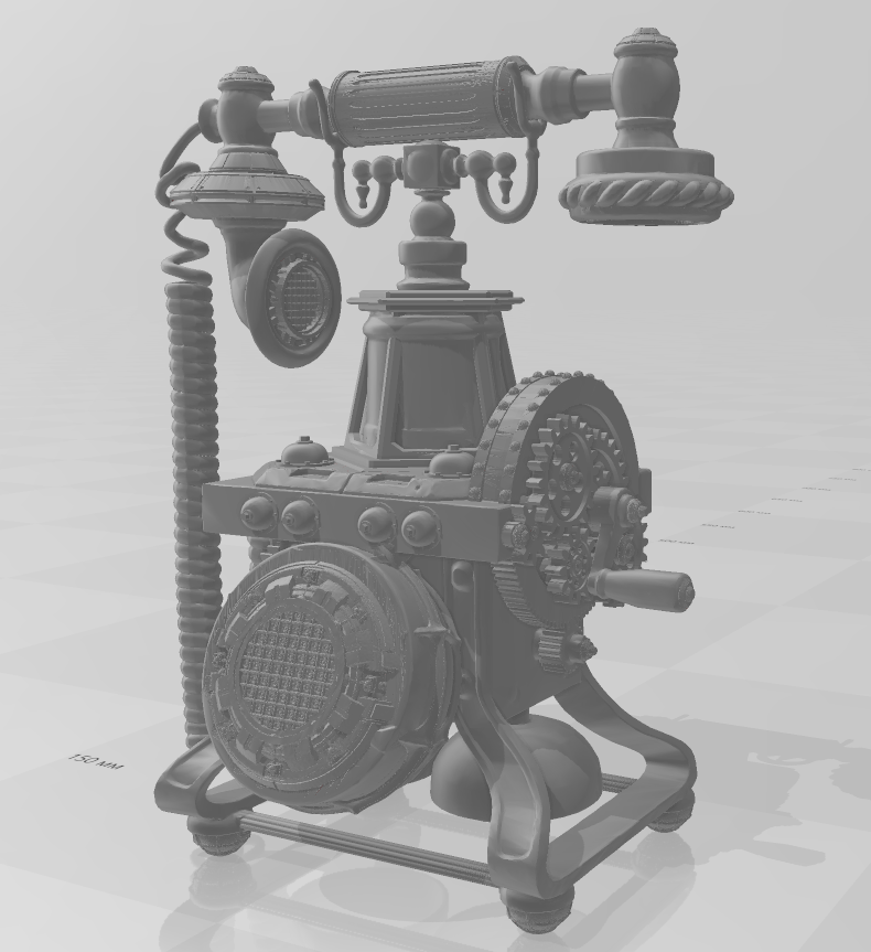 Old Time Phone V2 by Andrey Orlov | Download free STL model ...