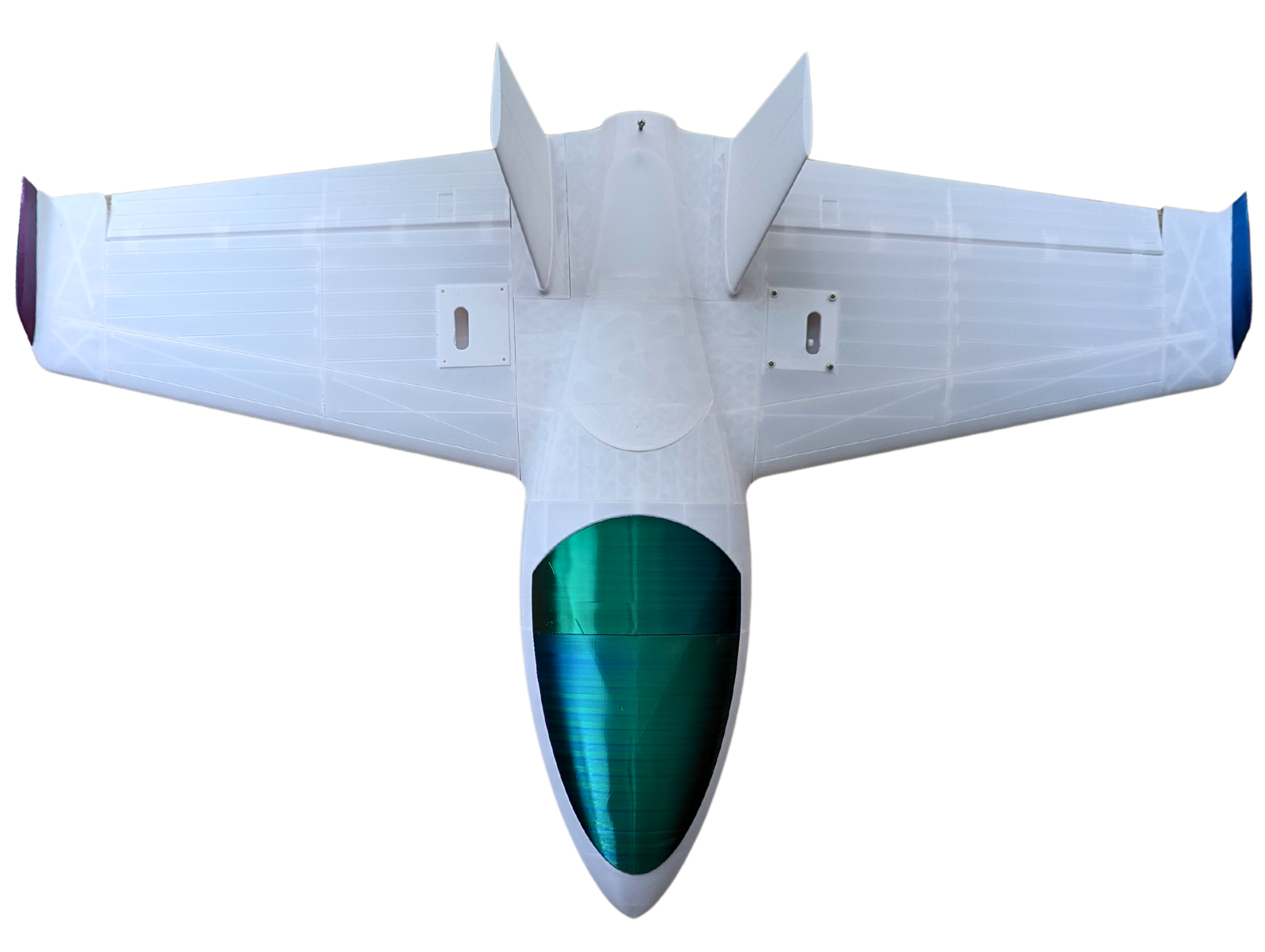 Zephyr Dynamics Velora V3 - 3D PRINTED AIRPLANE WING - Twin or Single ...