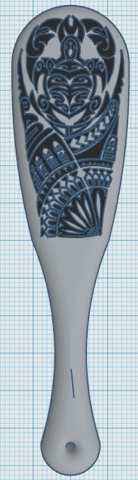 Polynesian / Maori Patu 1 by Peter Ennist | Download free STL model ...