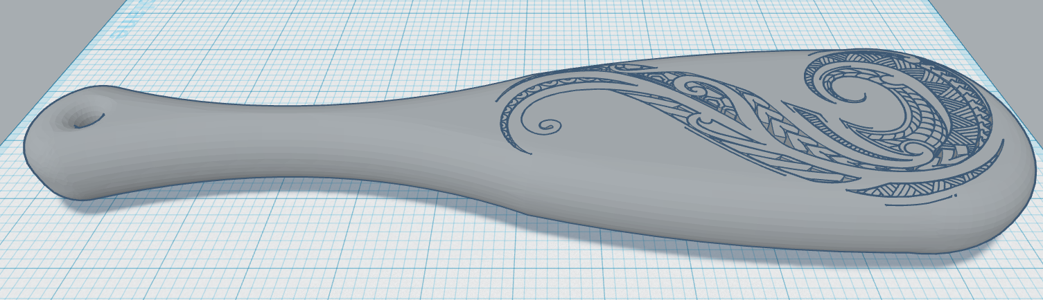 Polynesian / Maori Patu 2 by Peter Ennist | Download free STL model ...