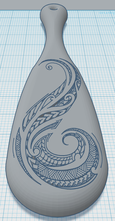 Polynesian / Maori Patu 2 by Peter Ennist | Download free STL model ...