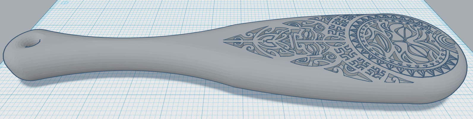Polynesian / Maori Patu 3 by Peter Ennist | Download free STL model ...