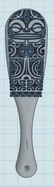 Polynesian / Maori Patu 5 by Peter Ennist | Download free STL model ...