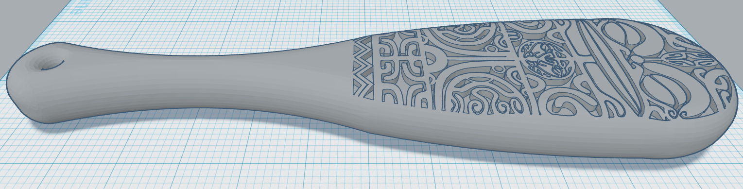 Polynesian / Maori Patu 5 by Peter Ennist | Download free STL model ...