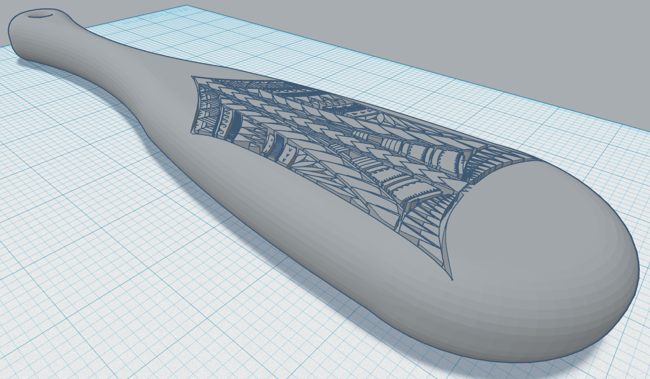 Polynesian / Maori Patu 7 by Peter Ennist | Download free STL model ...