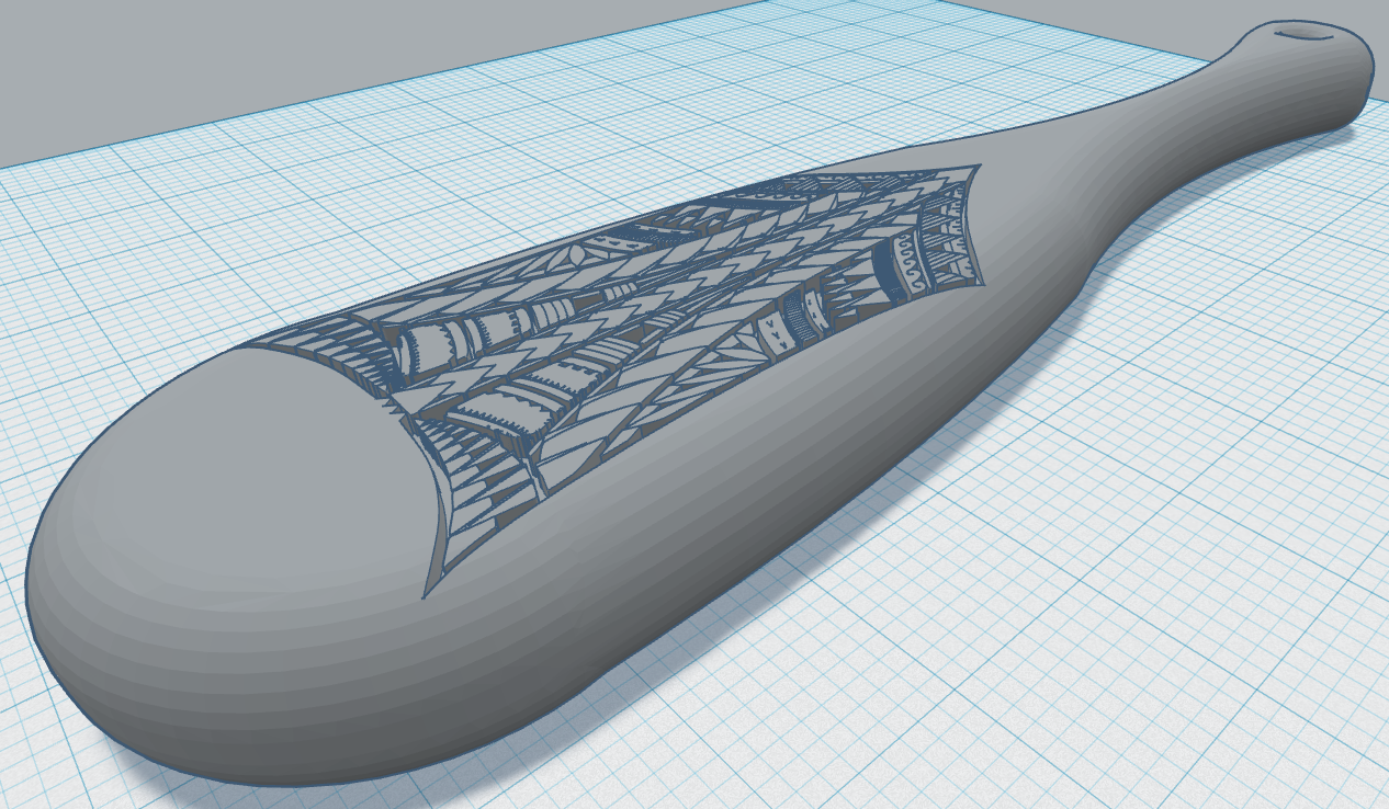 Polynesian / Maori Patu 7 by Peter Ennist | Download free STL model ...