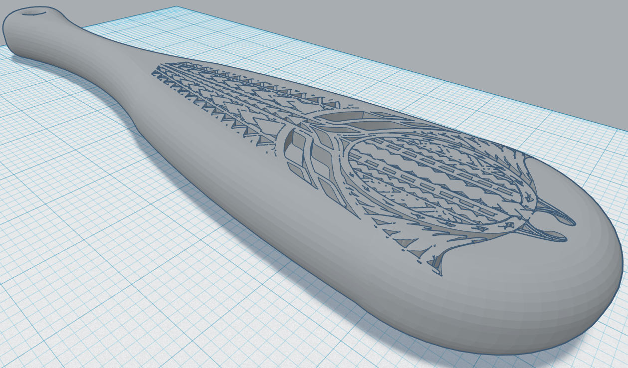 Polynesian / Maori Patu 8 by Peter Ennist | Download free STL model ...