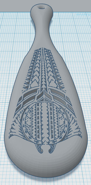 Polynesian / Maori Patu 8 by Peter Ennist | Download free STL model ...