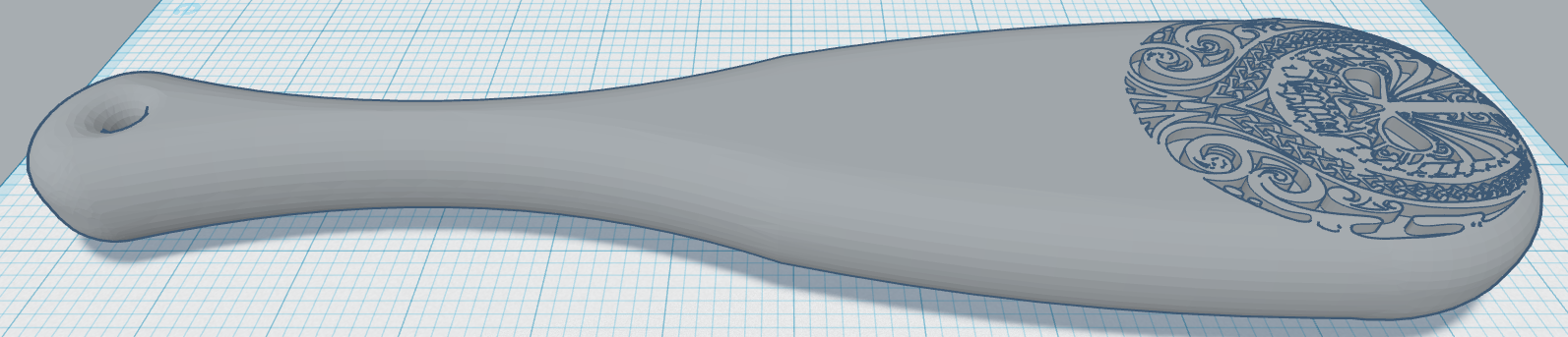 Polynesian / Maori Patu 9 by Peter Ennist | Download free STL model ...