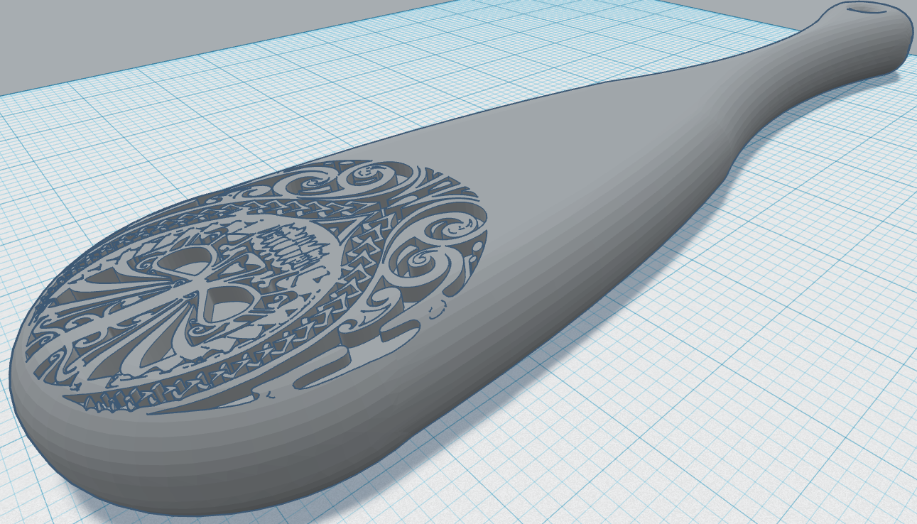 Polynesian / Maori Patu 9 by Peter Ennist | Download free STL model ...