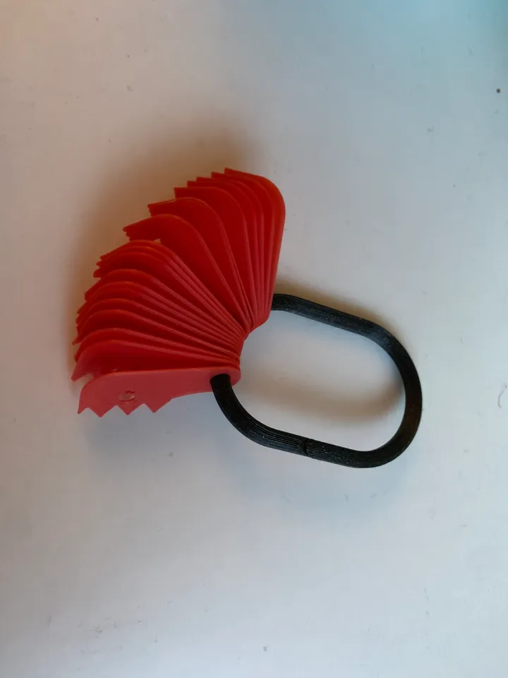 Metric Thread Comb by Balazs | Download free STL model | Printables.com