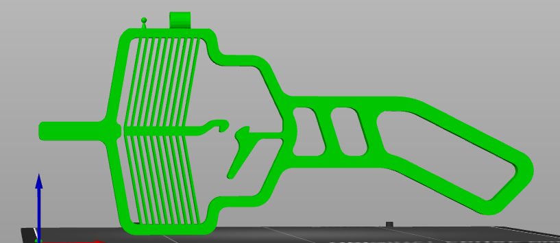 toothpick gun with sight v2 by Timeo | Download free STL model ...