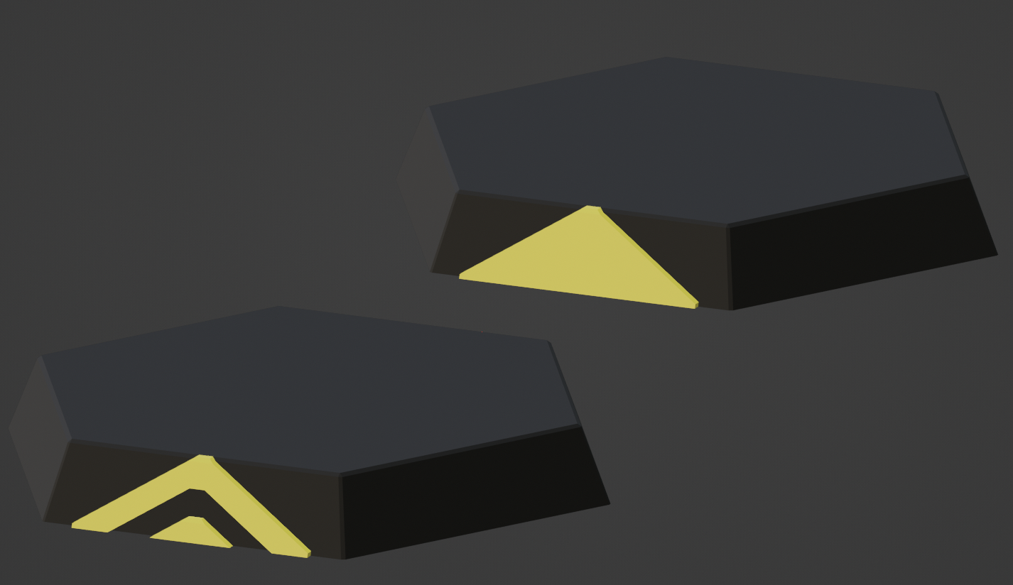 Hex Base with arrow patterns for Battletech etc. by MiKeLab | Download ...