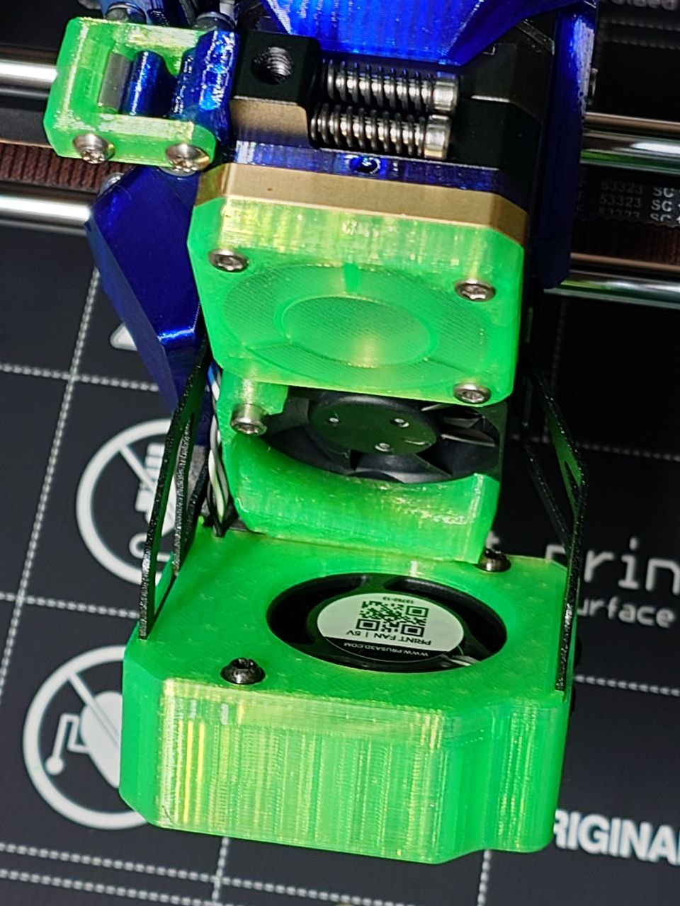 Prusa MK4/MK4S Hotend Fan Shield - XL style Remix von Timeless Doctor ...
