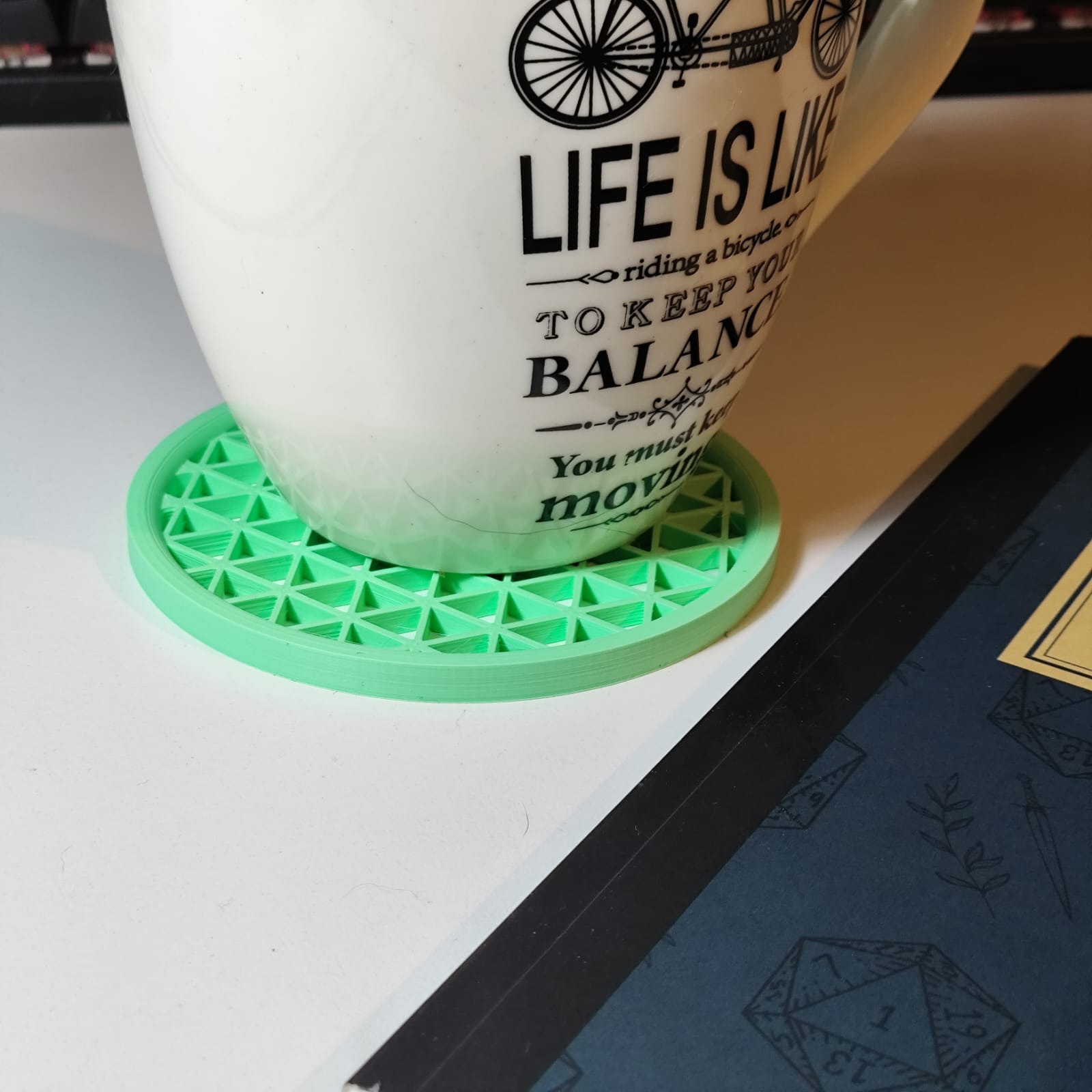 Geometric patern coasters by Calcetin | Download free STL model ...