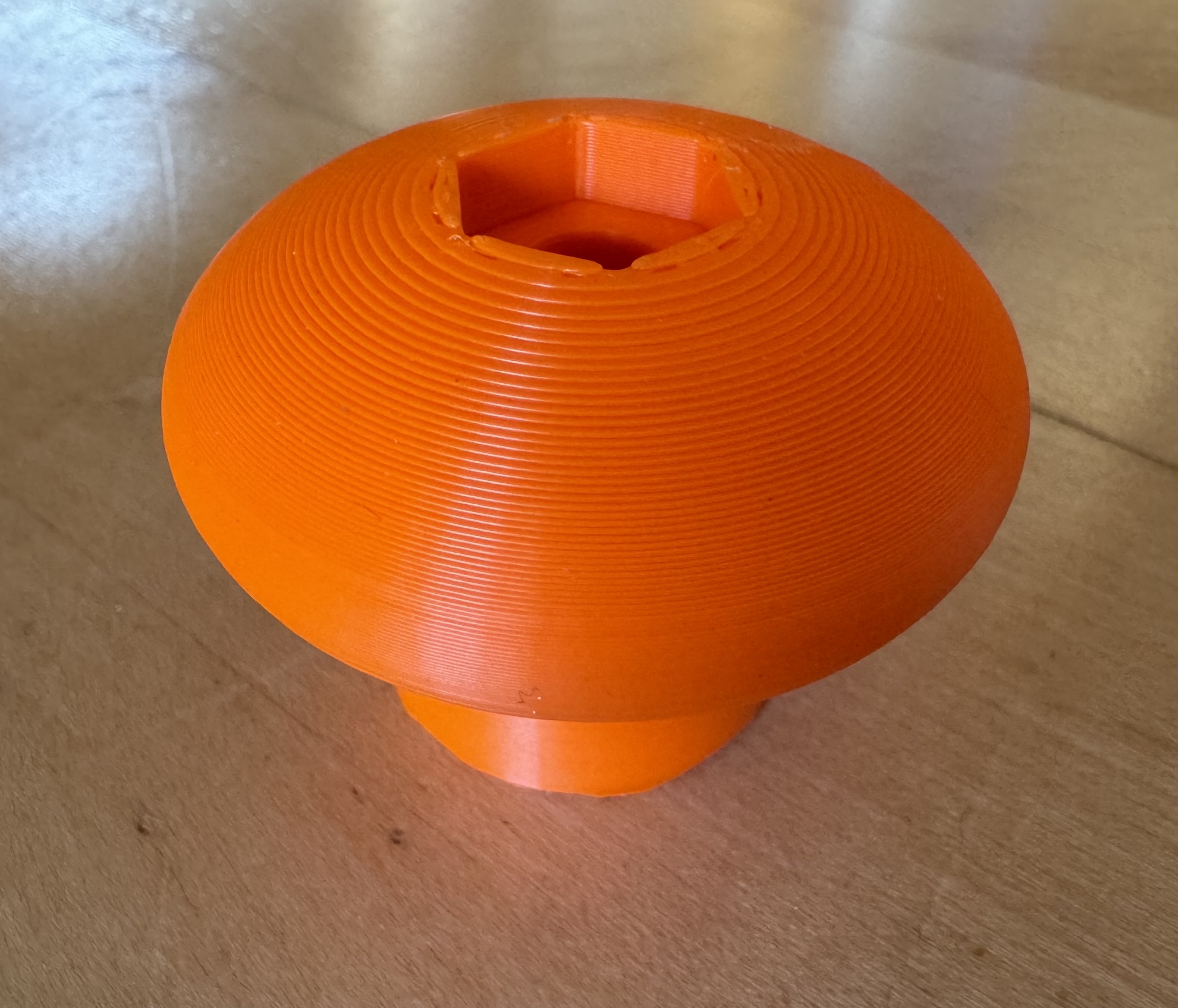 Fiskars cutting height adjustment knob M8 by Petr Janatka | Download ...