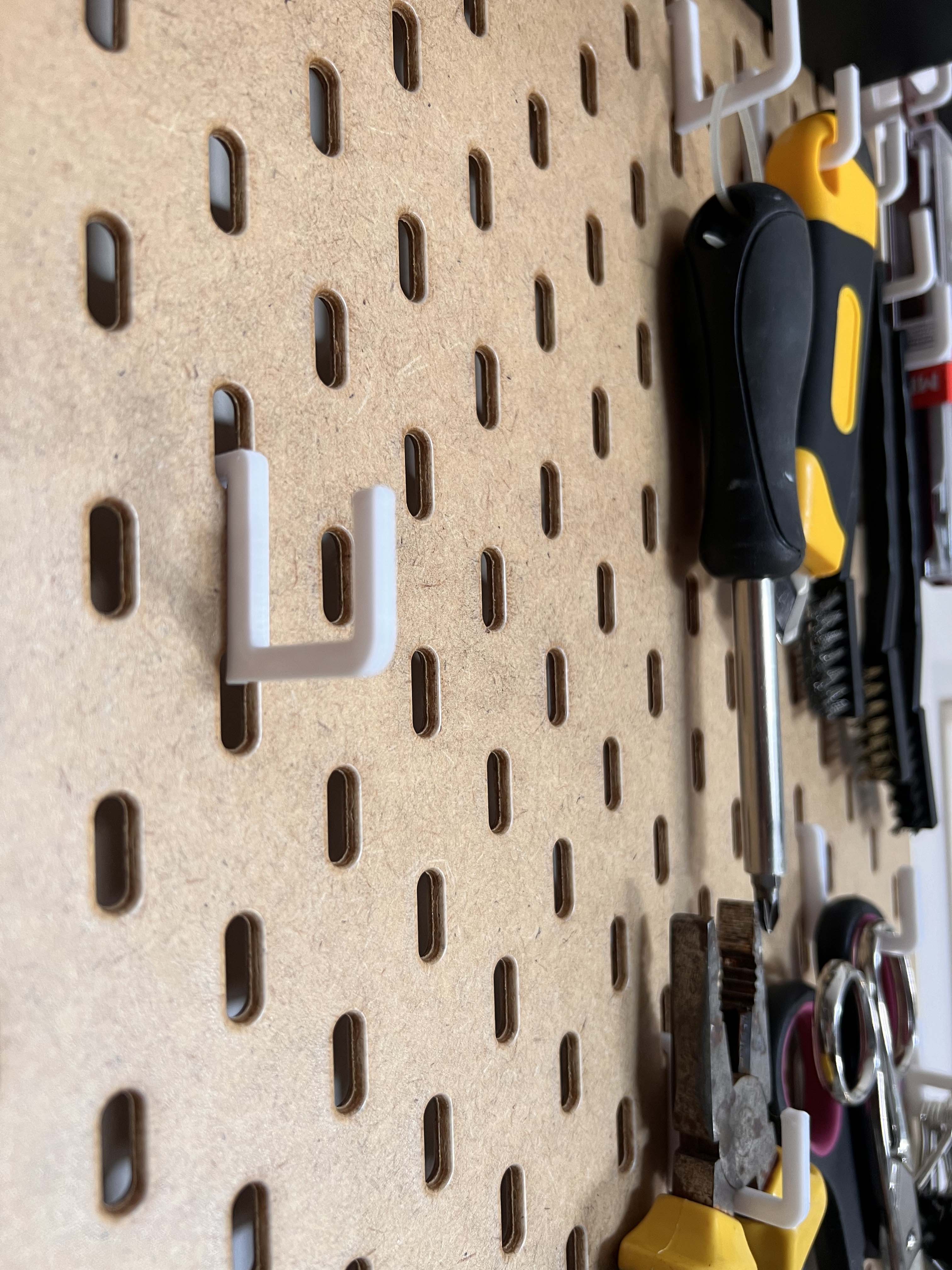 IKEA tool panel hook - gancho panel herramientas IKEA by Ricardo Perez ...