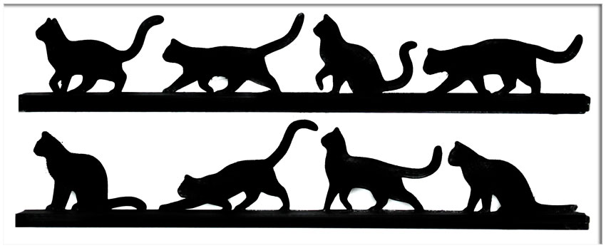 Cats On The Monitor by Kalbo | Download free STL model | Printables.com