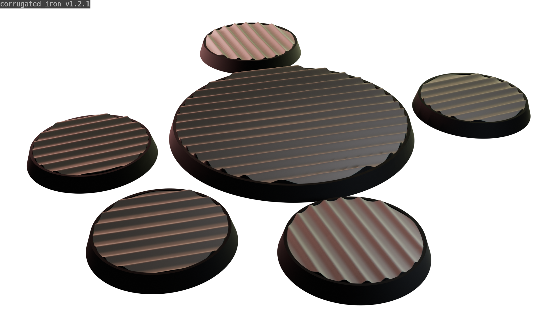 Miniature Bases Pack: Industrial by Marinosbitter | Download free STL ...