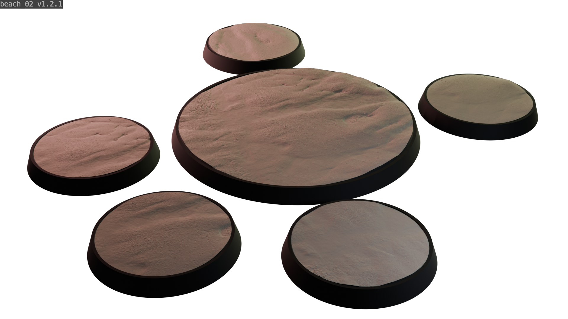 Miniature Bases Pack: Sand by Marinosbitter | Download free STL model ...