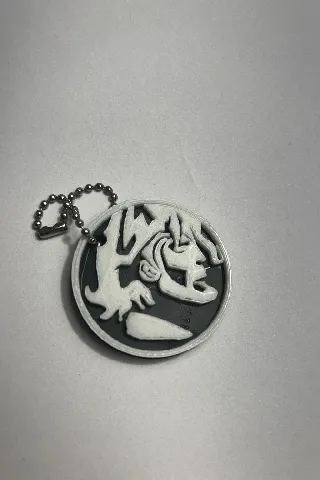 Fortnite Chapter 5 Season 2 - CERBERUS MEDALLION Keychain by GEMA Srls ...