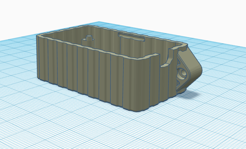 Esp32 Case With Sideways Mounts By Graungaard Download Free Stl Model