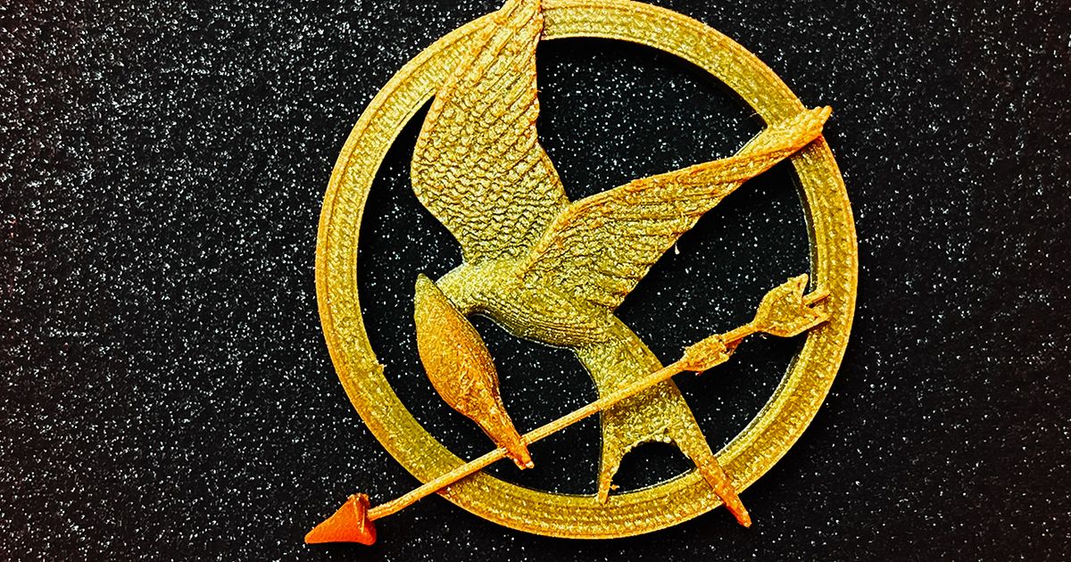 Mockingjay Pin - Hunger Games by 3Demon | Download free STL model ...