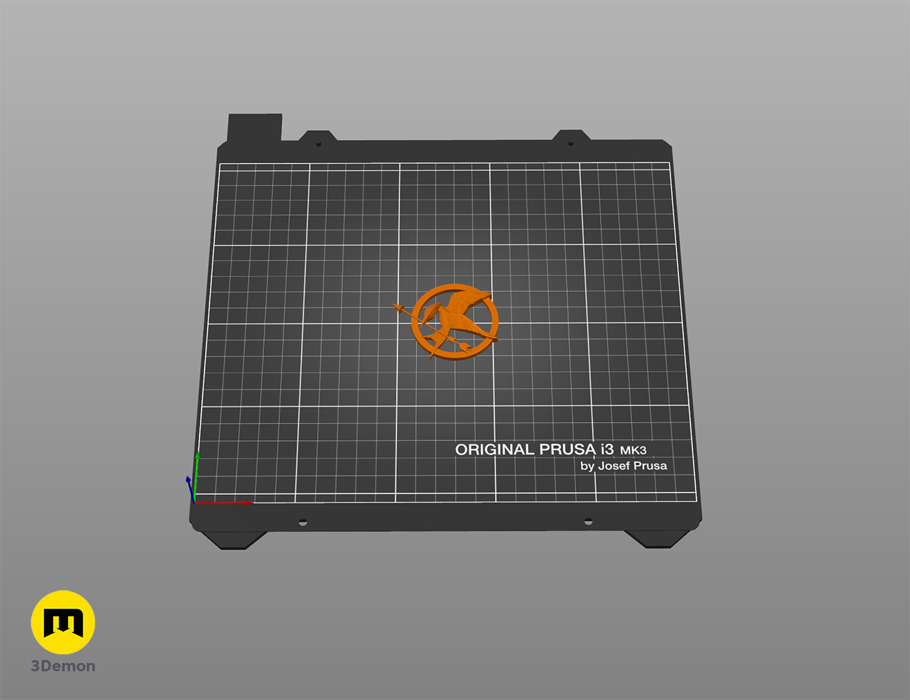 Mockingjay Pin - Hunger Games by 3Demon | Download free STL model ...