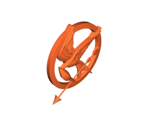 Mockingjay Pin - Hunger Games by 3Demon | Download free STL model ...