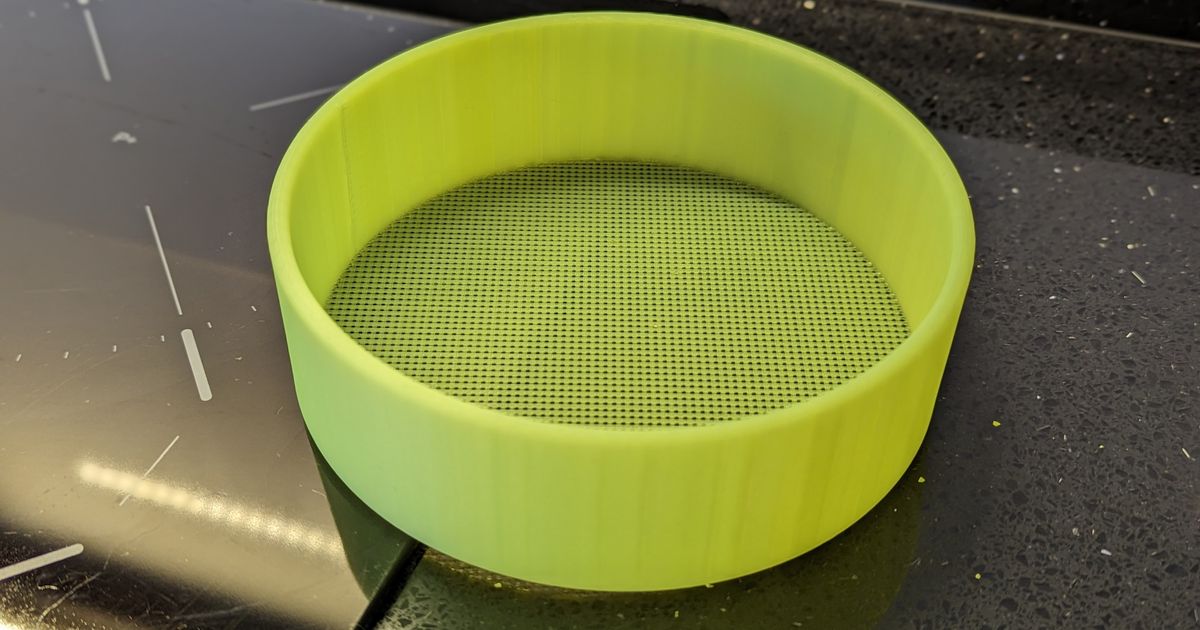 Sieve By Celta Download Free Stl Model