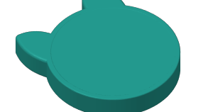 Cat ear magnet by Tapirika | Download free STL model | Printables.com