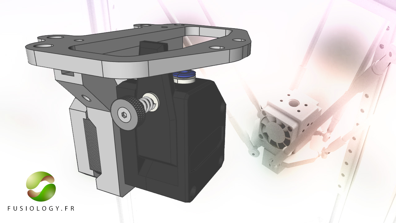 Anycubic Kossel lightweight Flying Extruder for Bondtech BMG and LGX ...