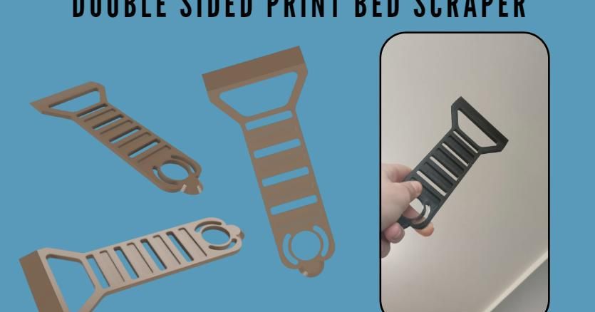 Double Sided Scraper by Martin | Download free STL model | Printables.com