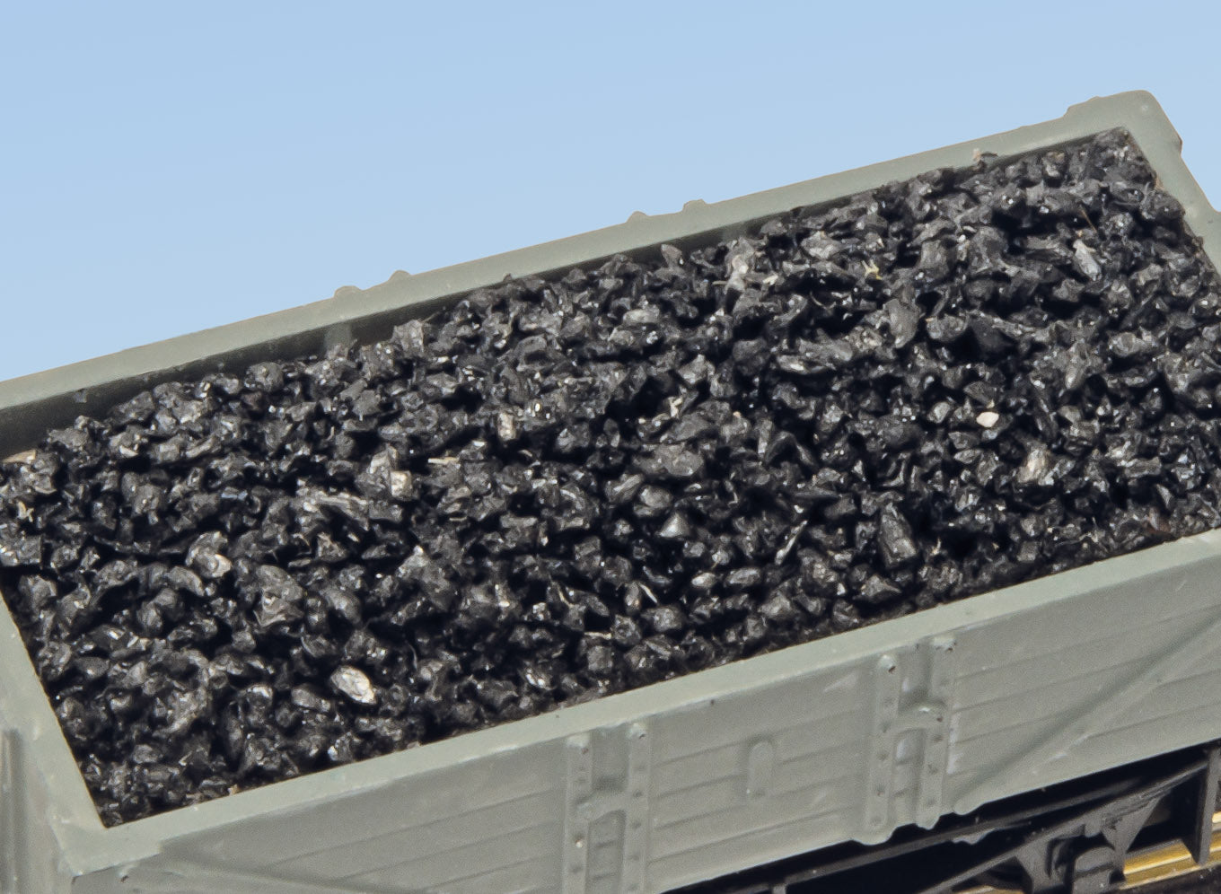 Wagon load for n gauge wagons can be scaled up for use with ballast or ...