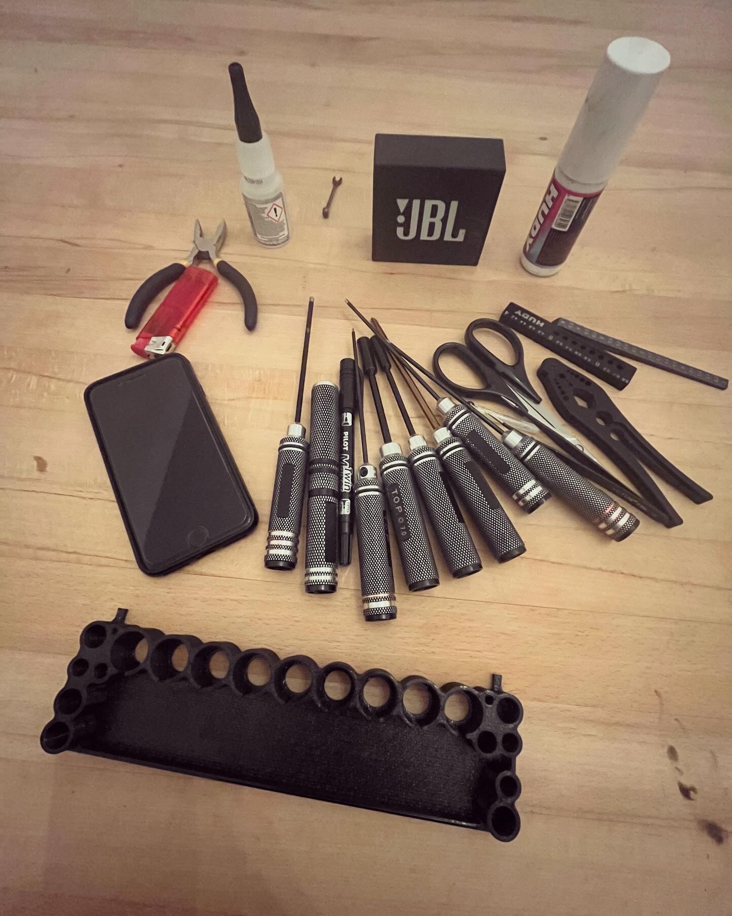 Toolstand RC Car Racing Drone Racing Tool Holder Parts Tray by Opulius ...