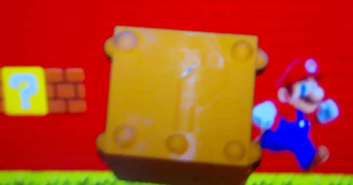 Mario question mark box lid by Liam Skywalker | Download free STL model ...