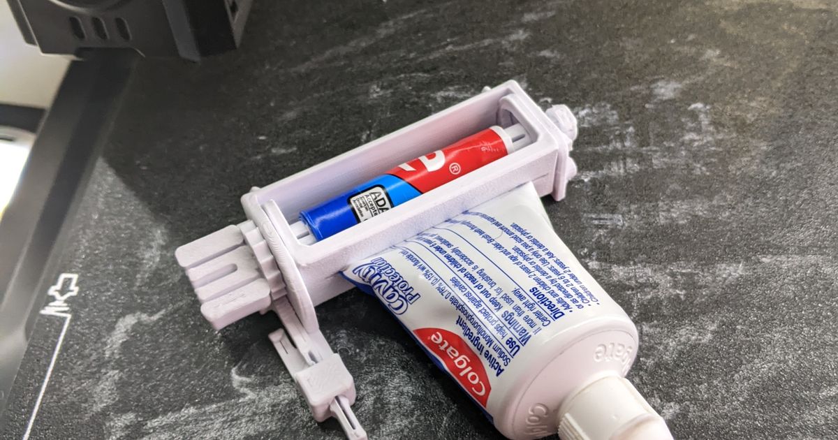 ultimate toothpaste squeezer by dav88 | Download free STL model ...
