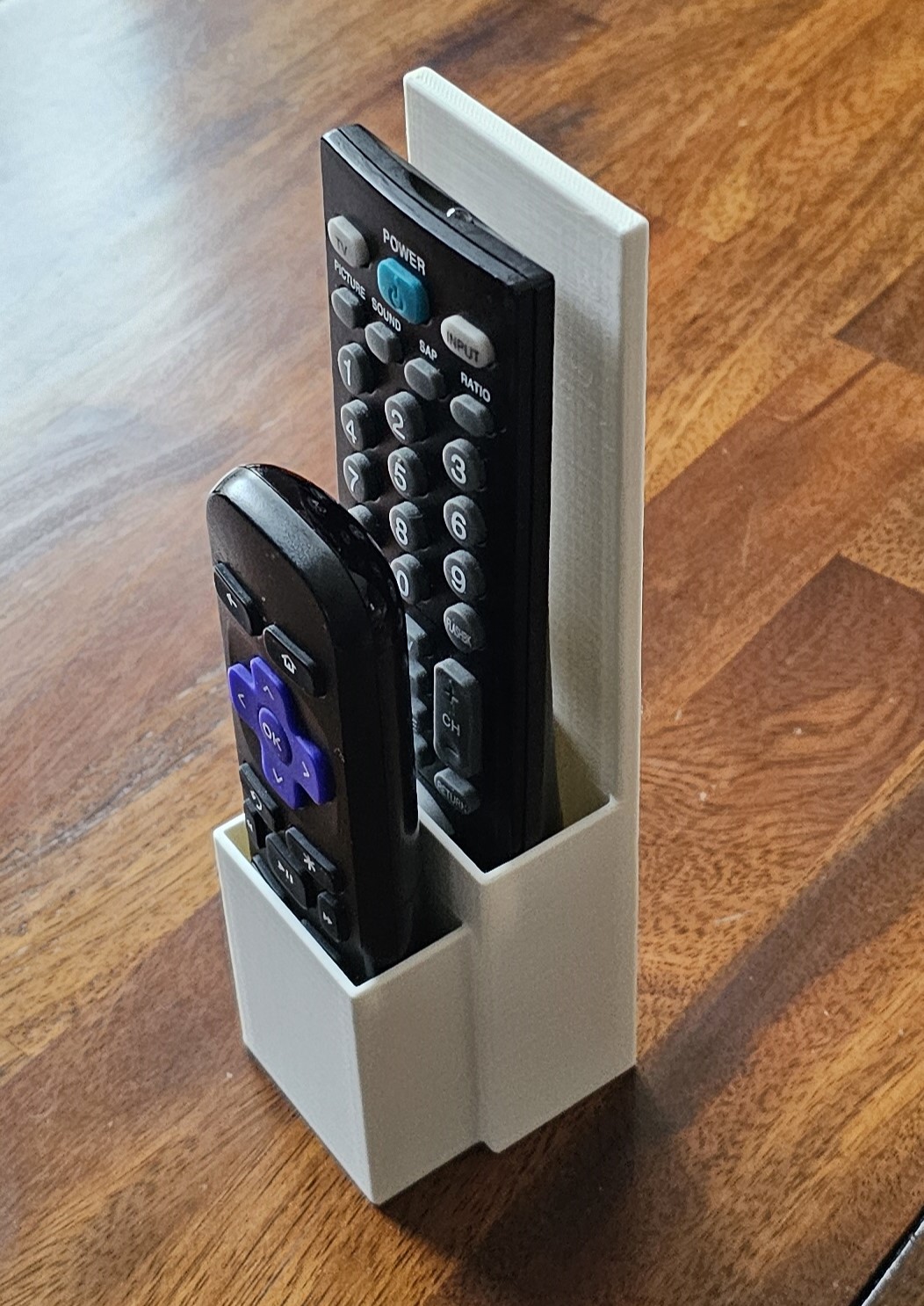 Roku & TV Remote Wall Caddy by SupaFletch | Download free STL model ...