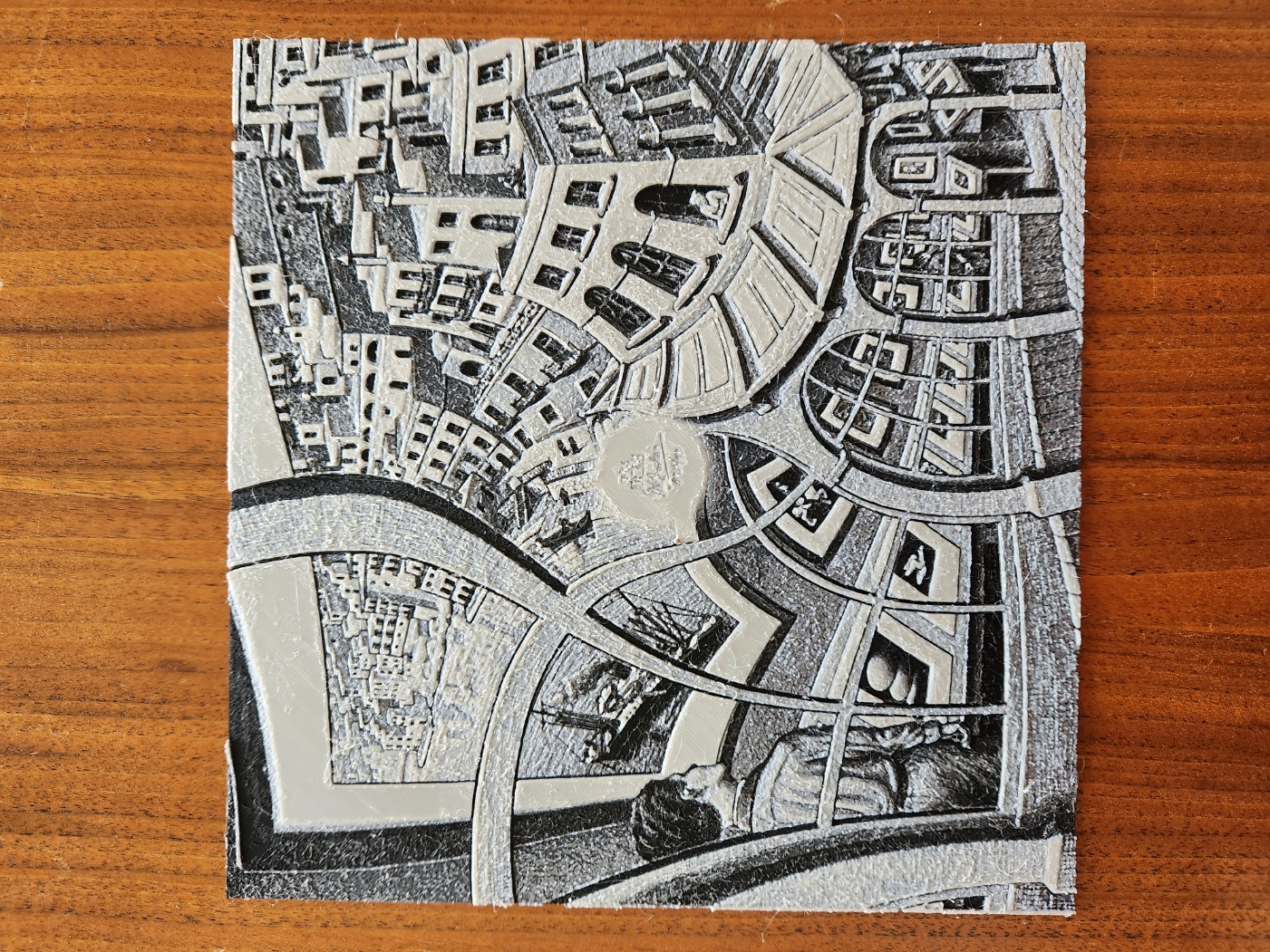 M. C. Escher's Print Gallery - HueForge by Jon | Download free STL ...