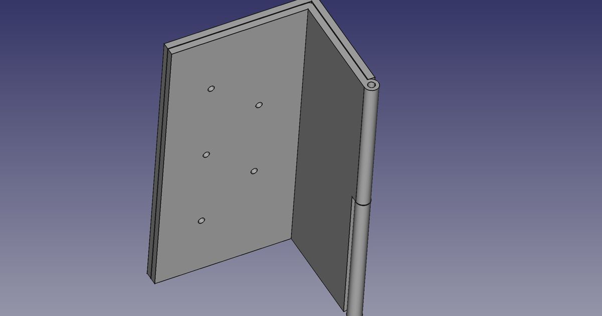 hinge prototype by Ainoretho | Download free STL model | Printables.com
