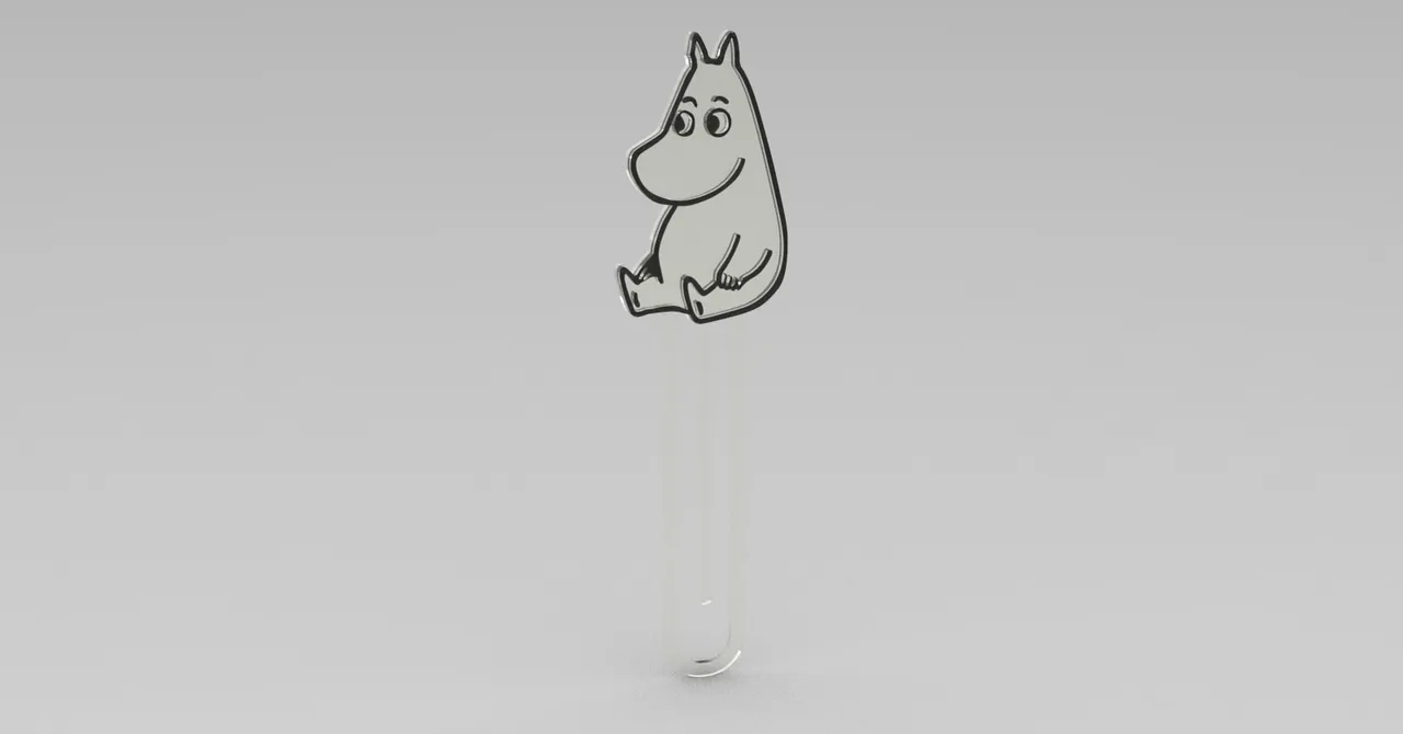 Moomin bookmark by Vincent Mrázik | Download free STL model ...