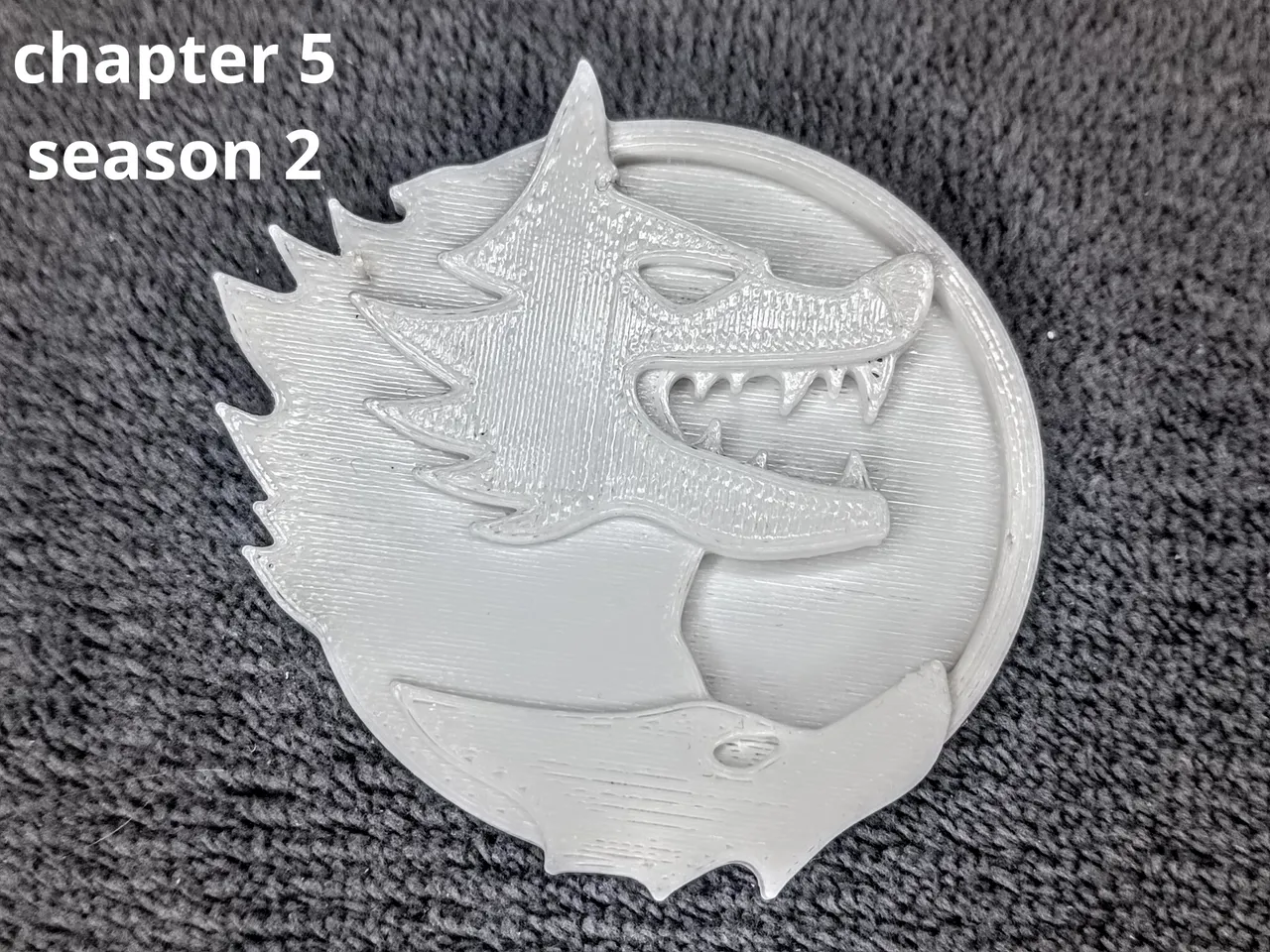 Fortnite Medallion Cerberus by Ts3D | Download free STL model ...