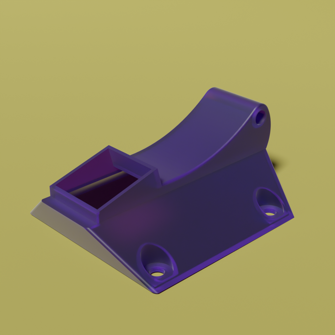 40mm axial to radial fan adapter by Bena | Download free STL model ...