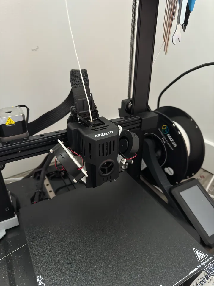 Ender 3 V3 KE 5015 Fan adapter by Sleepykun | Download free STL model ...