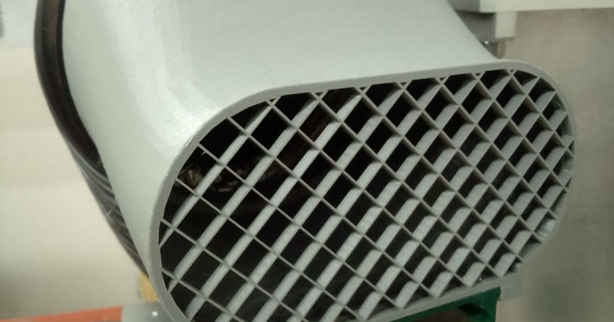 Intake ducting for fiber laser lable von DeeDee | Kostenloses STL ...