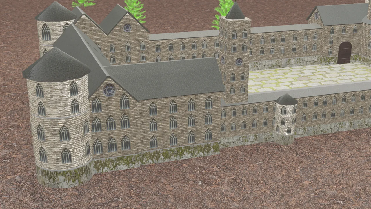 Medieval castle by Georgia Valma | Download free STL model | Printables.com