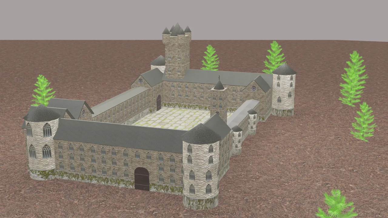 Medieval castle by Georgia Valma | Download free STL model | Printables.com